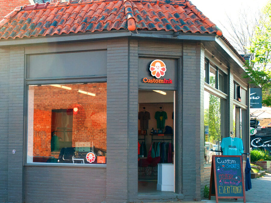 Dominion-Construction-Partners-Custom-Ink-Store-Front | DCP